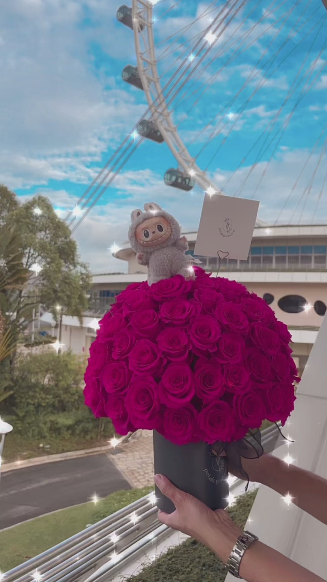 Labubu Fresh Roses Gift Box – My Store